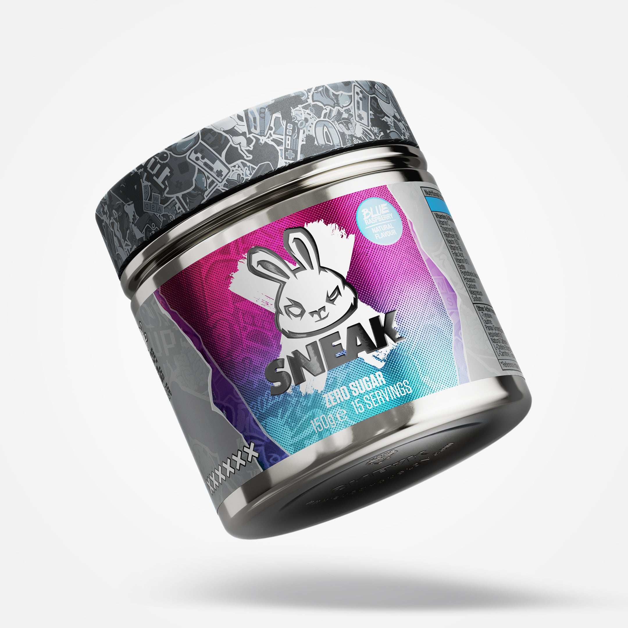 Blue Raspberry 150g – Blue Energy Drink – Sneak