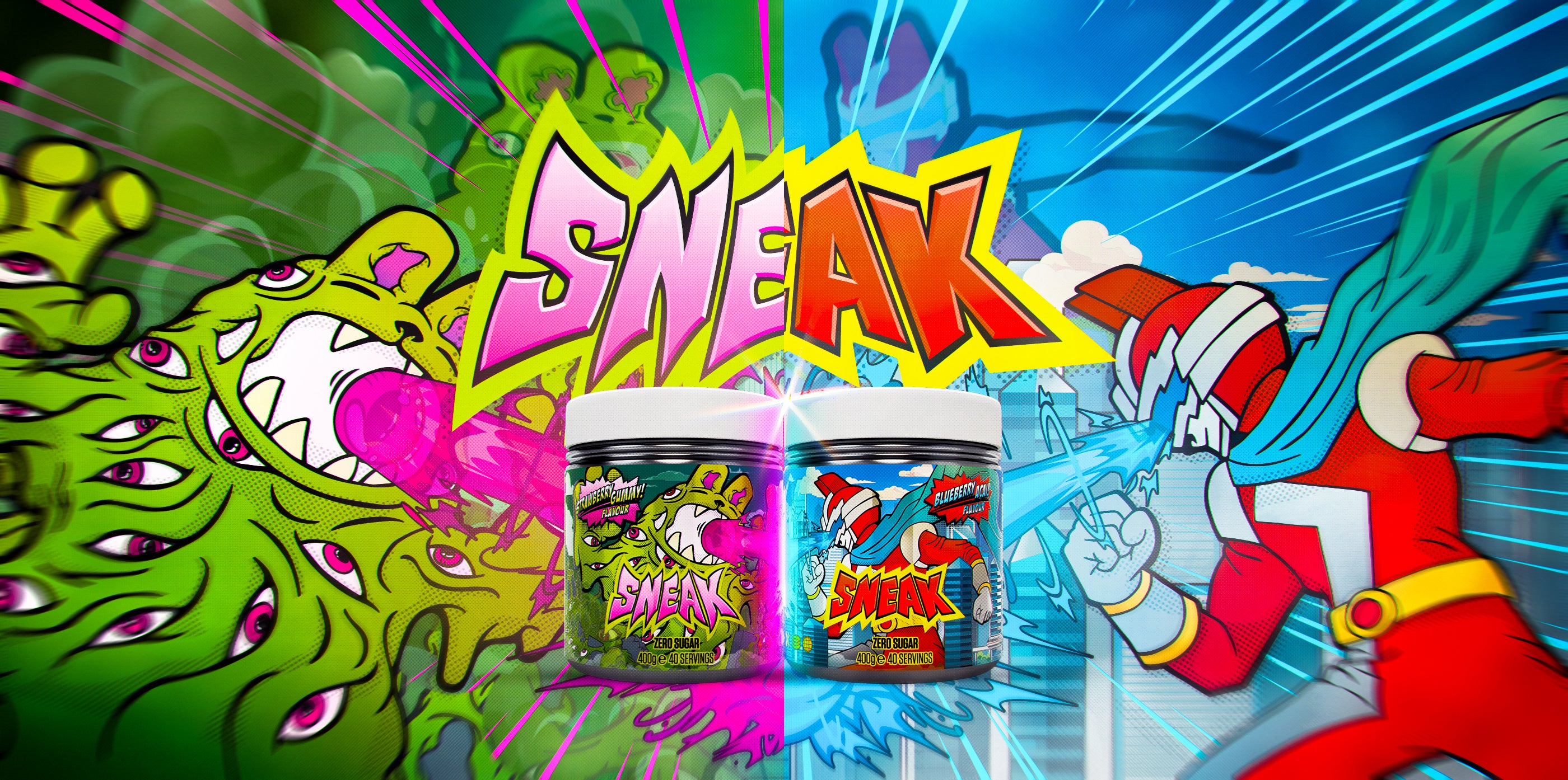 Fuel Different – Natural & Sugar-Free Energy Drinks – Sneak